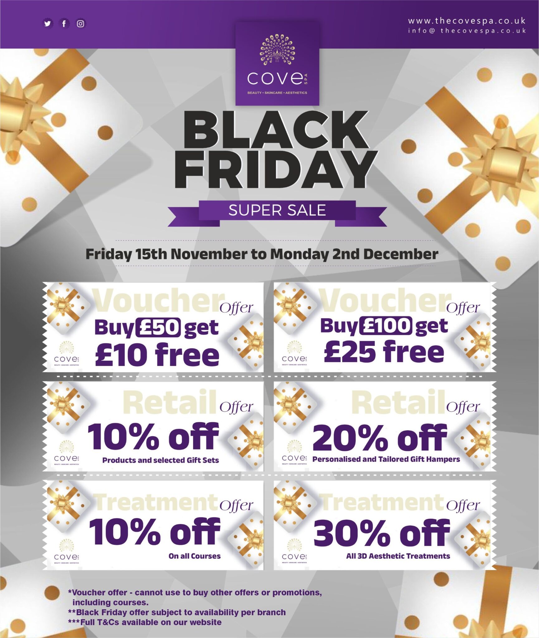 The Cove Spa. Beauty Salons and spas in Beaconsfield, Bourne End ...